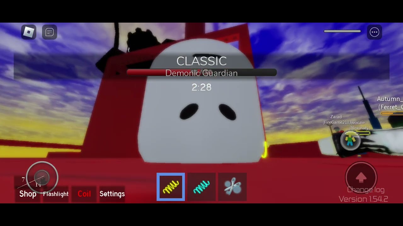 Roblox Midnight Horrors: Demonic Guardian - YouTube