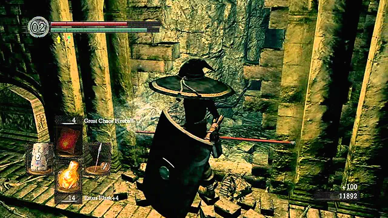 Dark souls parte 17 - The Catacombs - YouTube