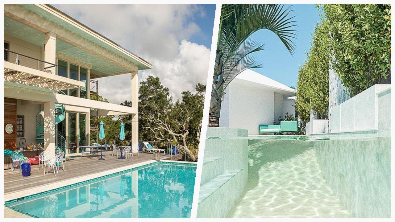 75 Turquoise Pool Landscaping Design Ideas You'll Love 😊 - YouTube