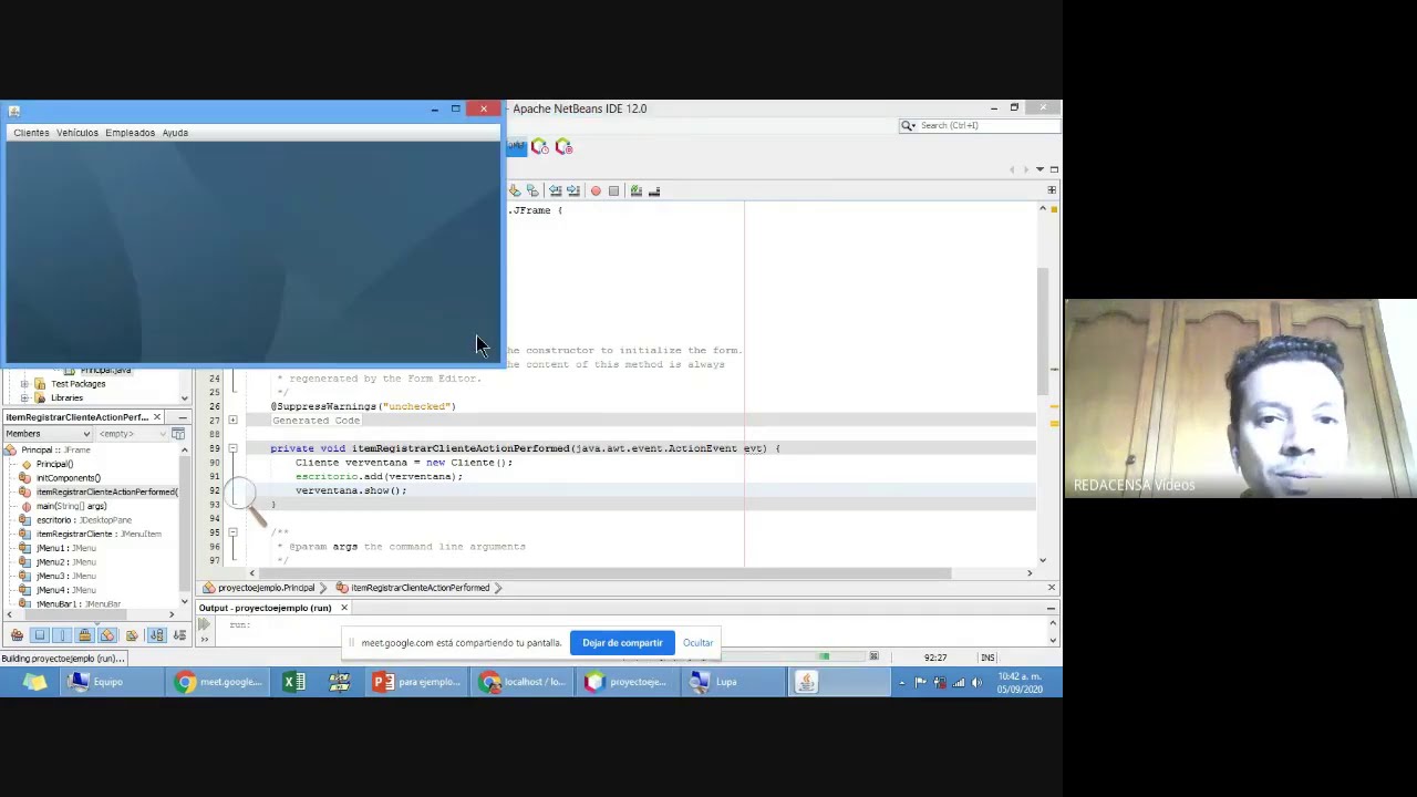Crear interfaz gráfica en NetBeans según mi base de datos - YouTube