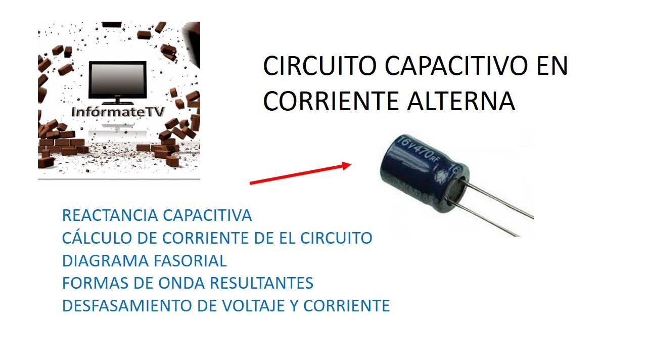 Circuito capacitivo en AC - YouTube