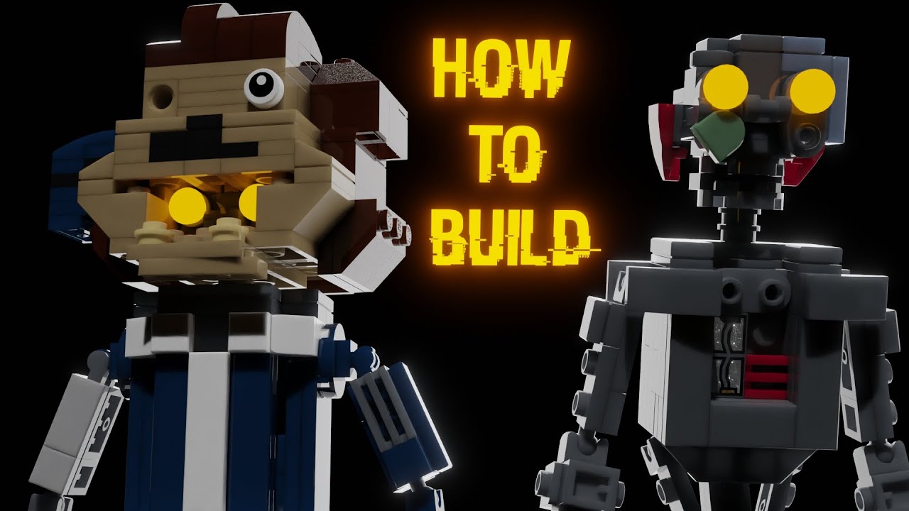 HOW TO BUILD BOTH LEGO MIMIC VERSIONS FNAF RUIN - YouTube