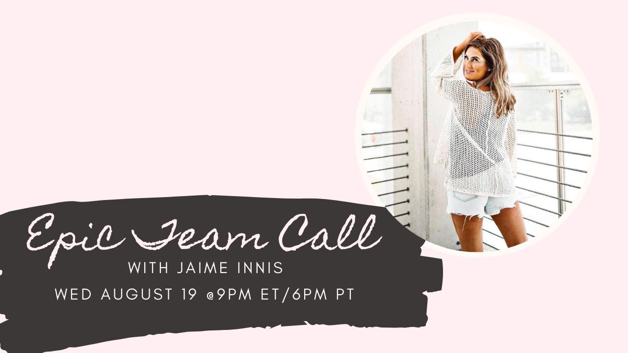Epic Empire Wednesday Night Team Call with Jamie Innis - YouTube