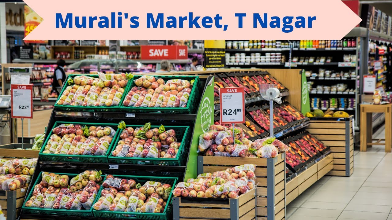 Murali's Market | AtoZ shop in Tnagar - YouTube