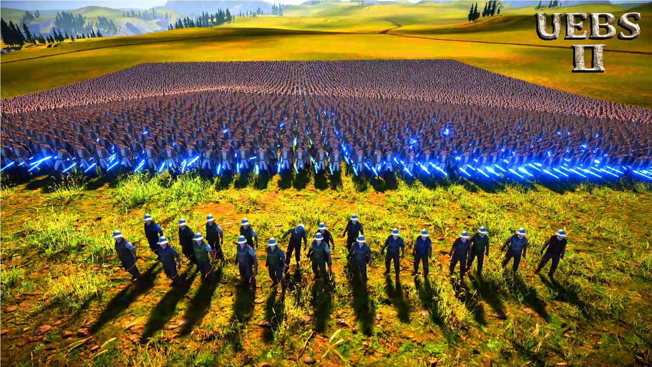 CAN JEDIS PROTECT SUPER ARCHERS FROM 4,000,000 ORCS? | Ultimate Epic ...