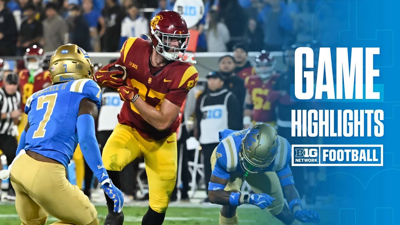 USC at UCLA | HIGHLIGHTS | Big Ten Football | 11/23/24 - YouTube