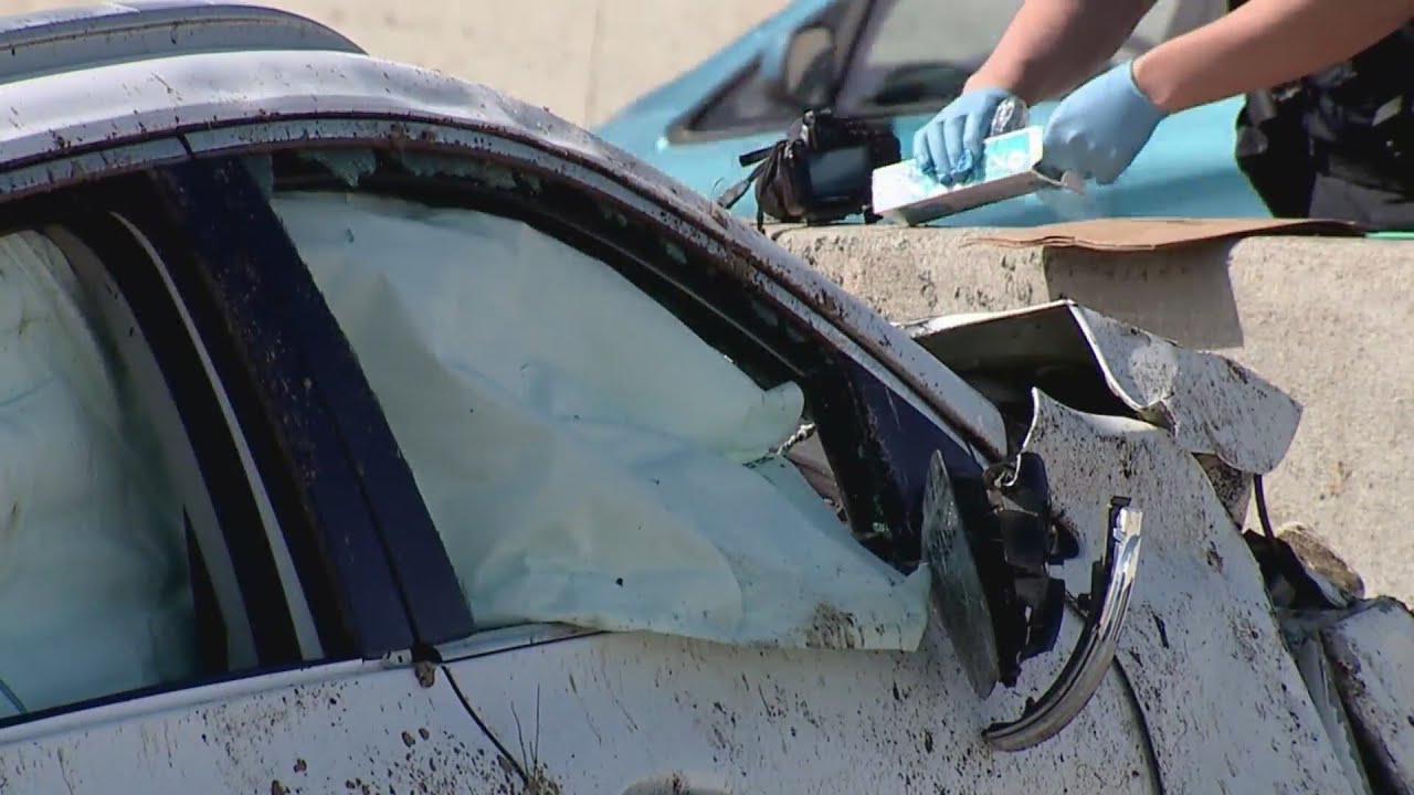 Driver in I-225 crash that killed 1, ejected 5 was 17 - YouTube