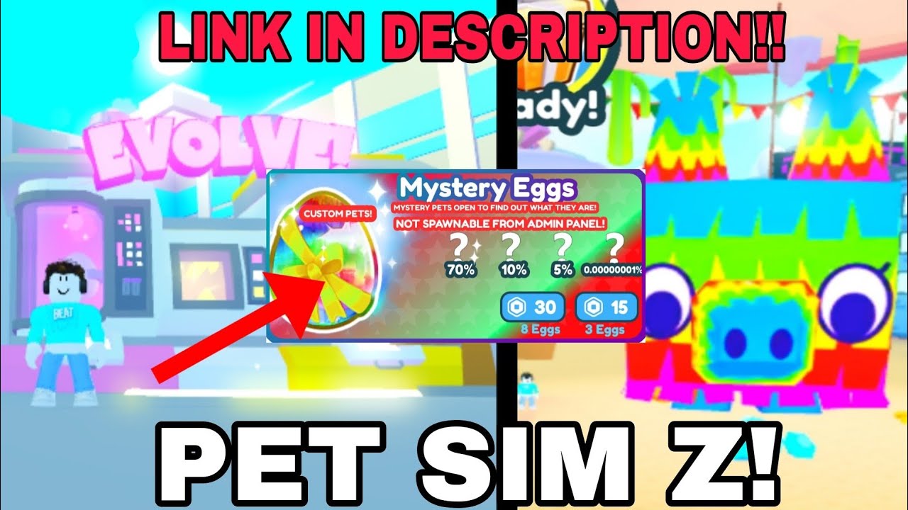 Pet Simulator Z Link New Update Free Admin Panel (Link In The ...