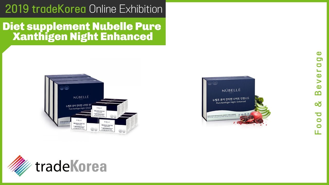 2019 Online Exhibition: Diet supplement Nubelle Pure Xanthigen Night ...