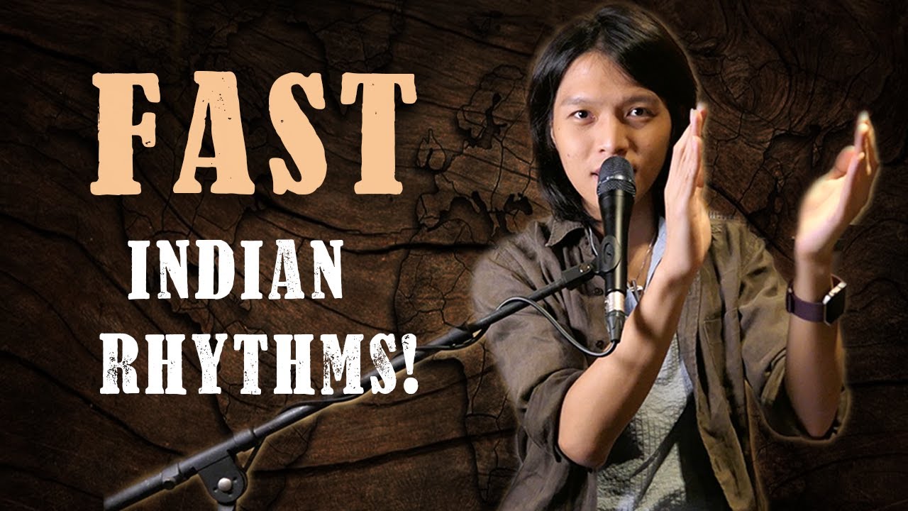 Three Speeds of Indian Classical Music Rhythms (Sing FAST!) - YouTube