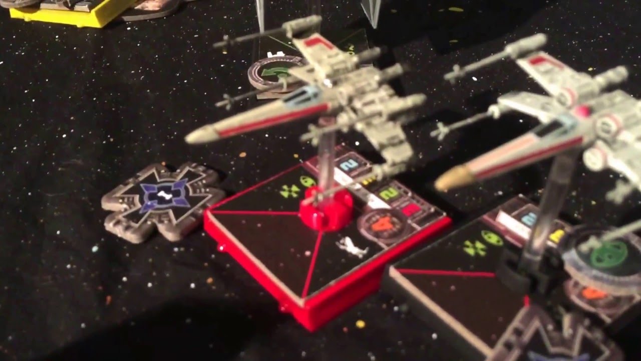 Custom xwing bases. Make your own team colors - YouTube