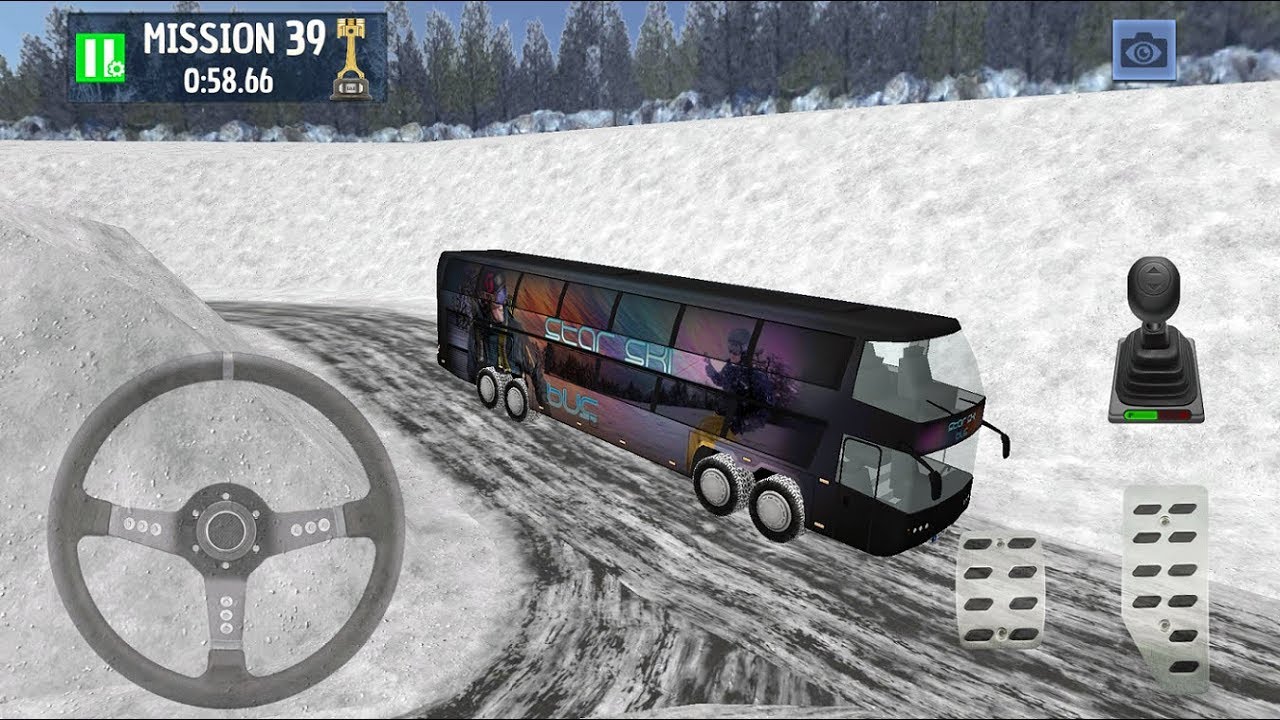 Winter Ski Park: Snow Driver - #7 Star Ski Bus Unlocked | Simulator ...