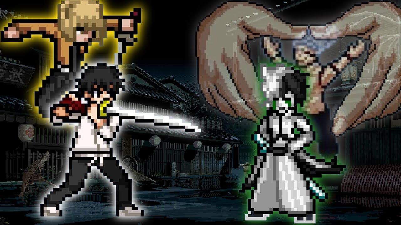 Shinji & Yuta (Jt) Vs Ulquiorra (New) & Mahito in Jump Force Mugen ...