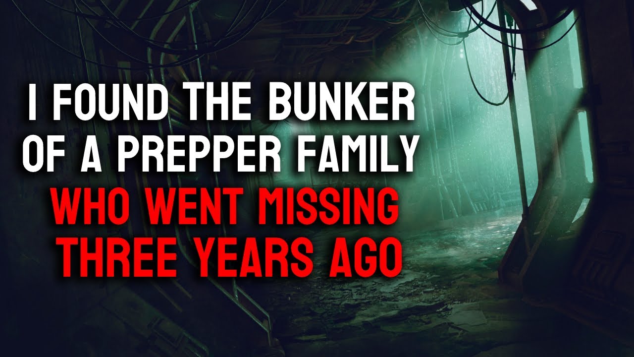 I found the bunker of a prepper family who went missing three years ago ...