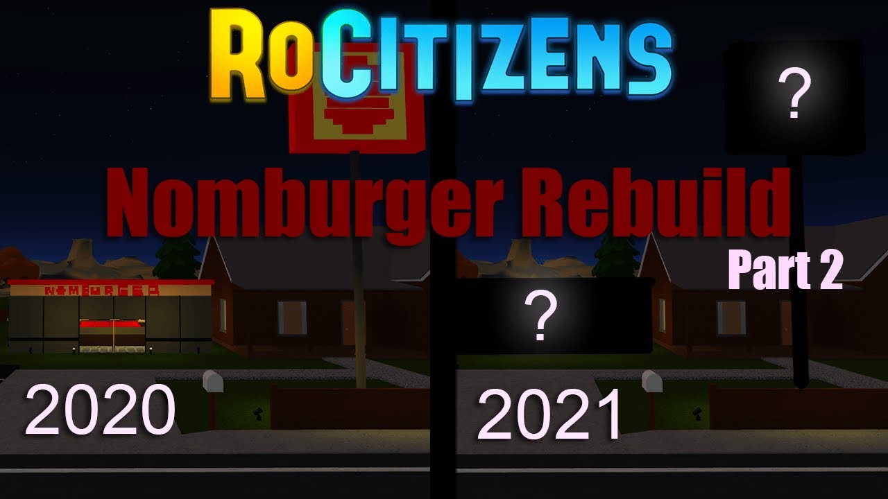 RoCitizens: REMAKING MY OLD Nomburger BUILD FROM 2020 - YouTube
