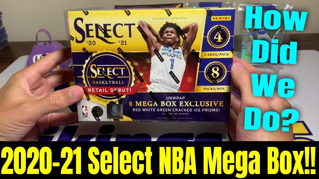 How Did We Do On This 2020-21 NBA Select Mega Box?! These Cracked Ice ...