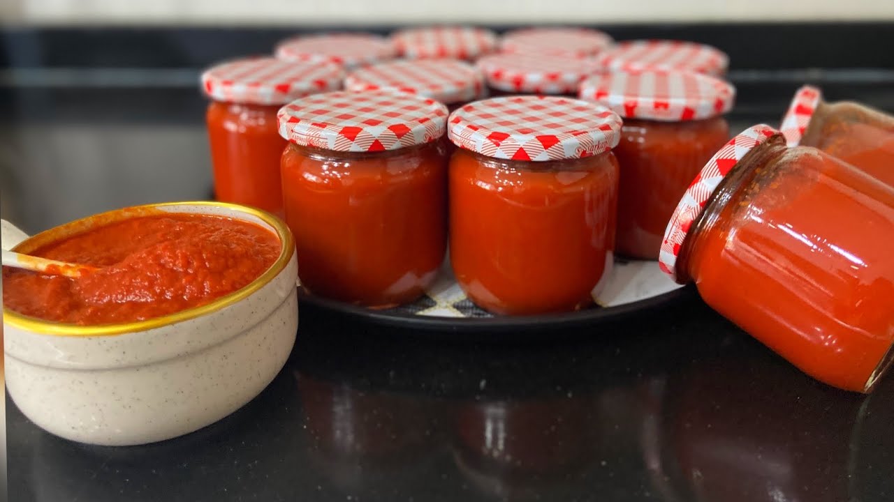 Domates Kabuğunu Çöpe Atmıyoruz 🏼 Domates Kabuklarından Sos Ketçap ...