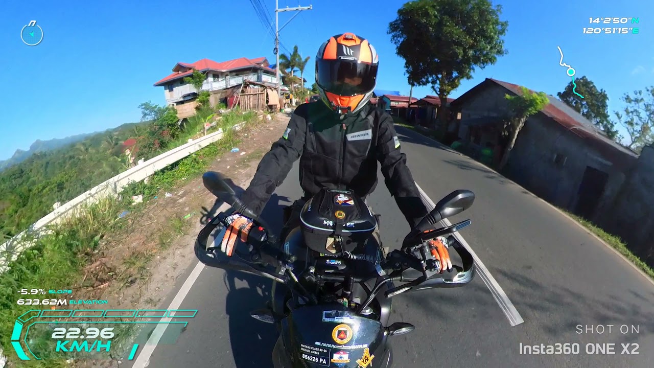 First try using Insta360 One X2 "GPS stats" on my video - YouTube