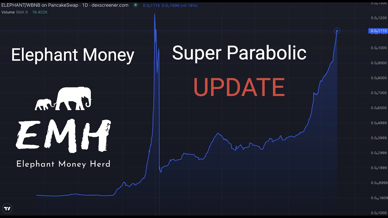 Elephant Money - Super Parabolic August Update! - YouTube