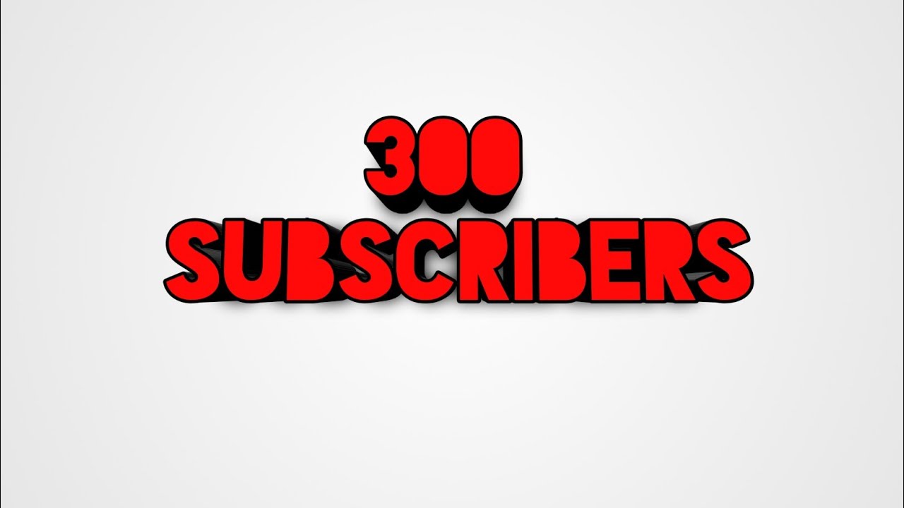 A journey to 300 subs 🔥🔥|| Thank You for 300 Subs 💓 - YouTube