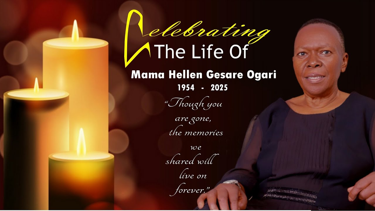 Convoy of the late Mama Hellen Gesare Ogari. - YouTube