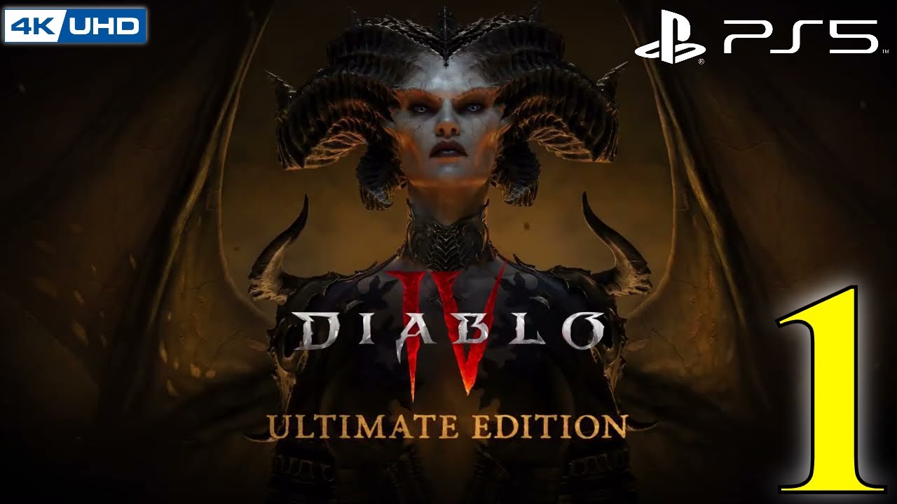 Diablo IV - PS5 Full Gameplay Walkthrough - No Commentary [4K 60FPS ...