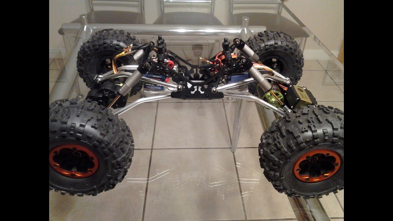 Axial XR10 Comp Crawler / Formula Offroad 5 outrunner motor/internal ...