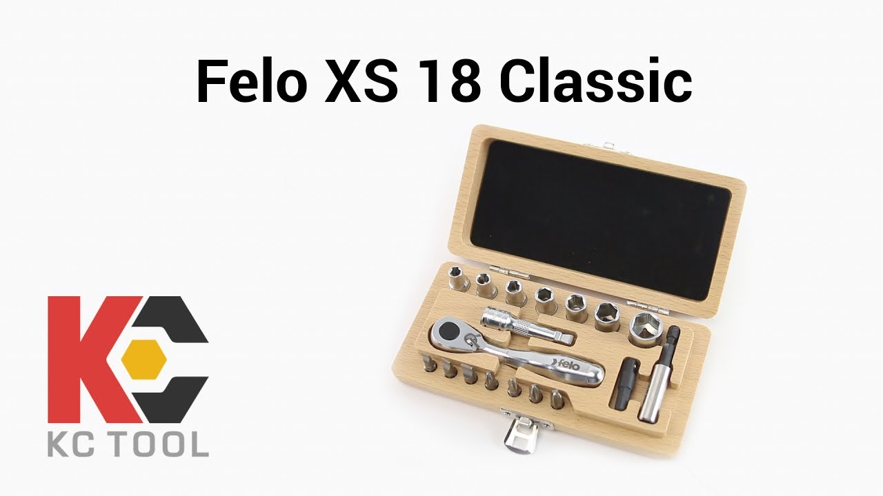 The Felo XS 18 Classic, A Retro Tool Set Available at KC Tool - YouTube
