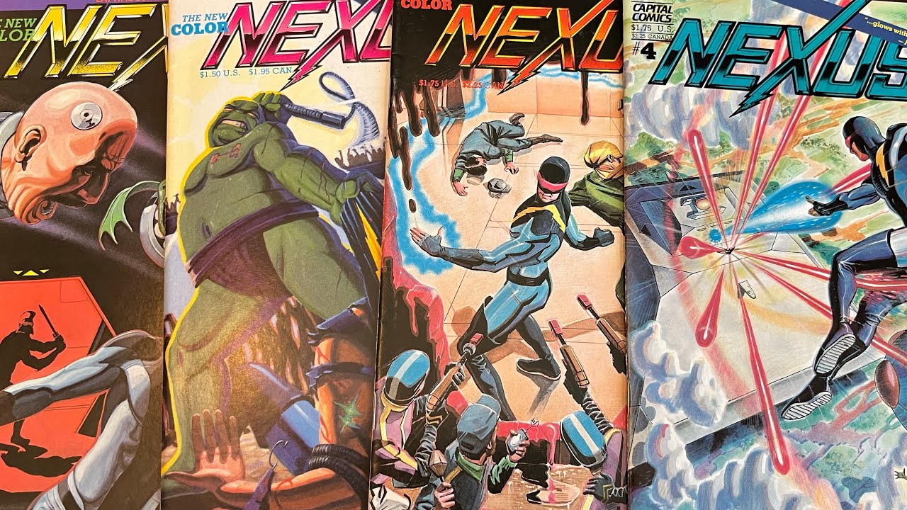 Nexus by Capital comics: sci fi perfection - YouTube