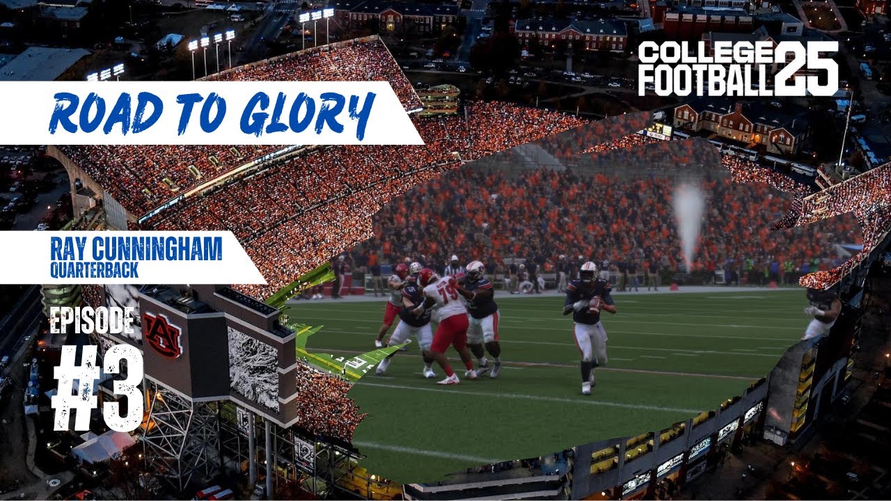 College Football 25 Road to Glory - EP3 - 66 Yards TD Pass - YouTube