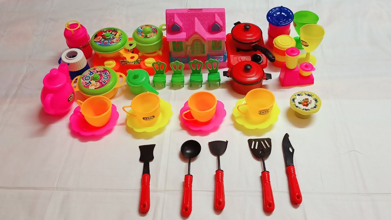 Mini Kitchen Set || Activities for Kids|| kids kitchen set|| Miniature ...