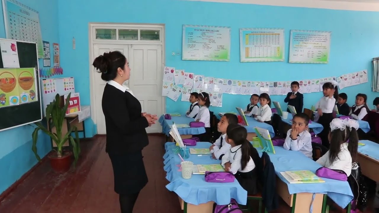 Sarvinoz Ruziyeva uchun Pop tumani 13 maktab 1 sinf o'qivchilari Ustoz ...