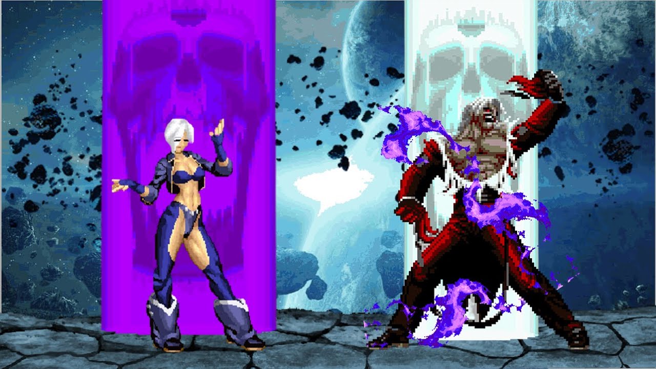 [KOF Mugen] Angel Team vs Rugal Bernstein Team - YouTube