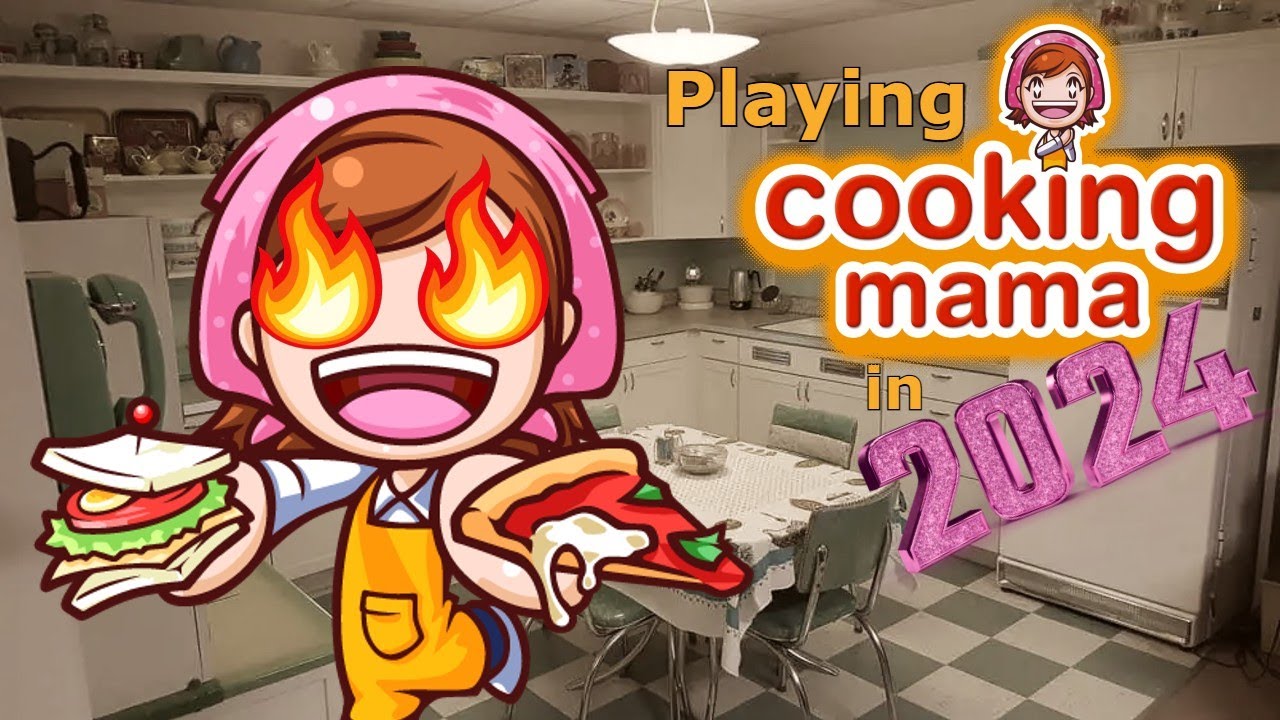 Playing Cooking Mama in 2024 !! I cant cook :( - YouTube