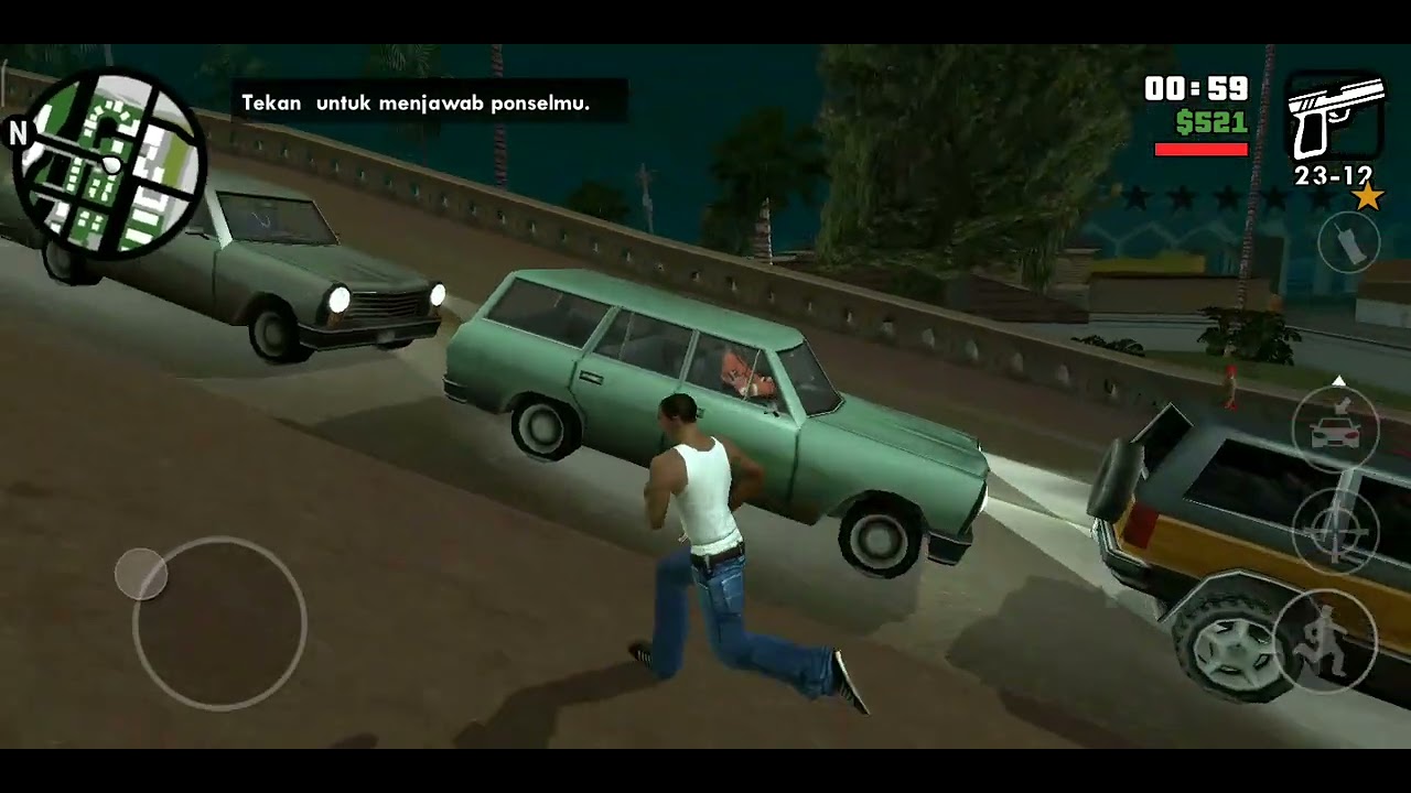 gta sa mod vice city 12% android - YouTube