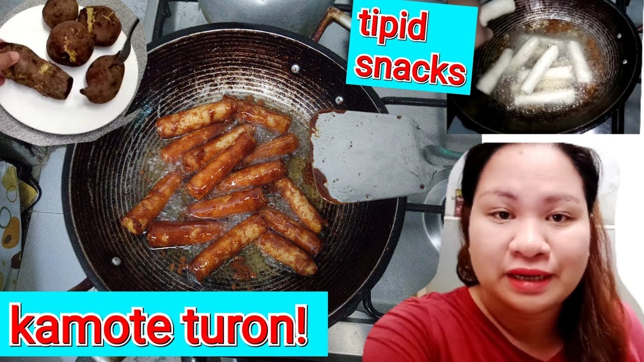 KAMOTE TURON (TIPID SNACKS)PAANO MAGLATIK...| OURFAMILYBUDGET - YouTube