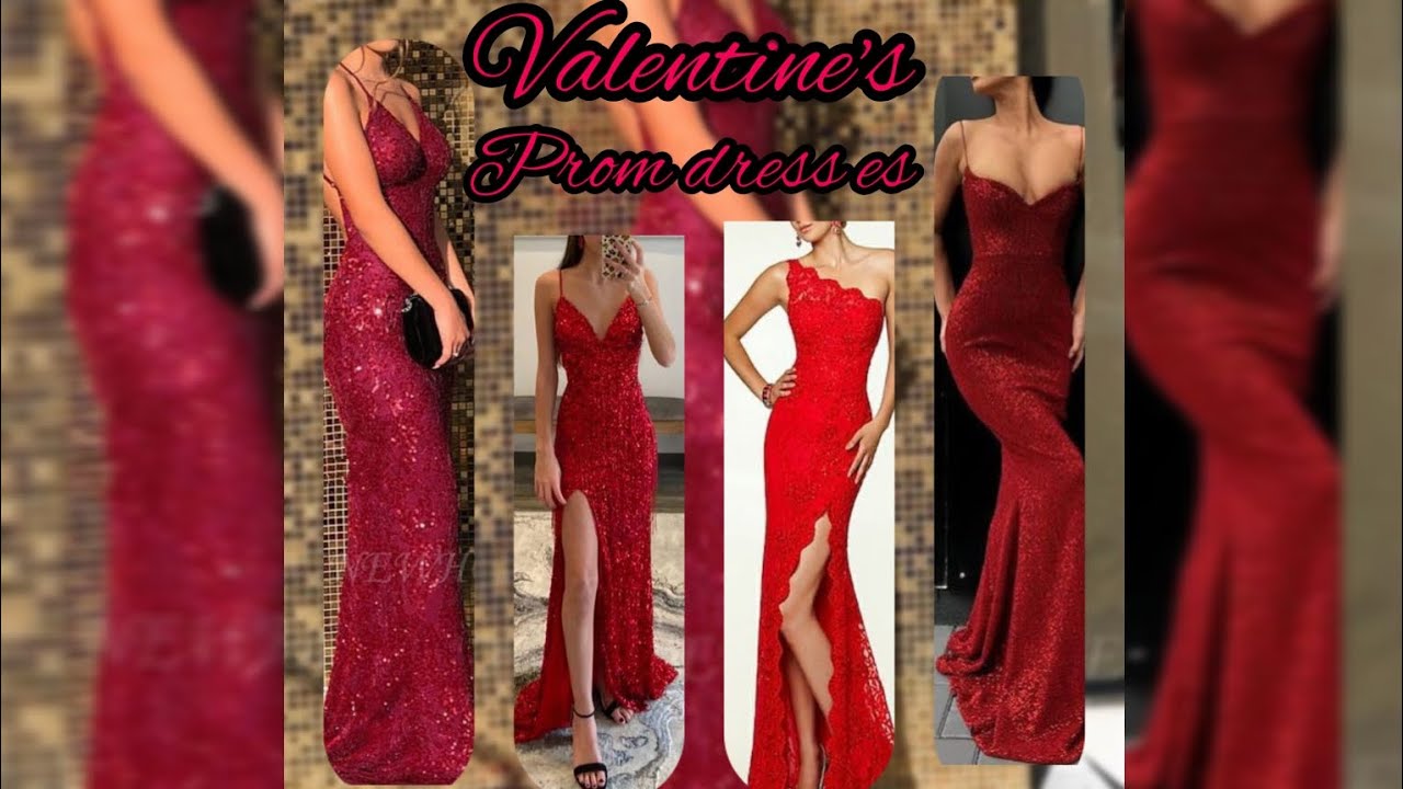 Valentine prom outfits😃prom dress valentine day♥️valentine's ideas😍 ...