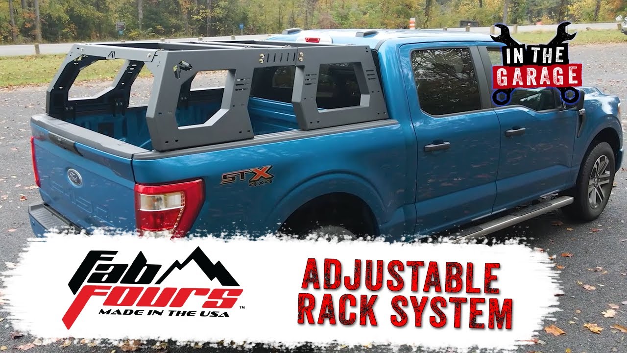 Fab Fours Adjustable Rack System Features and Review - YouTube