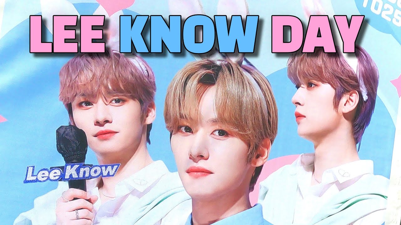 [Stray Kids] LEE KNOW's birthday - Walking around JYP Entertainment ...