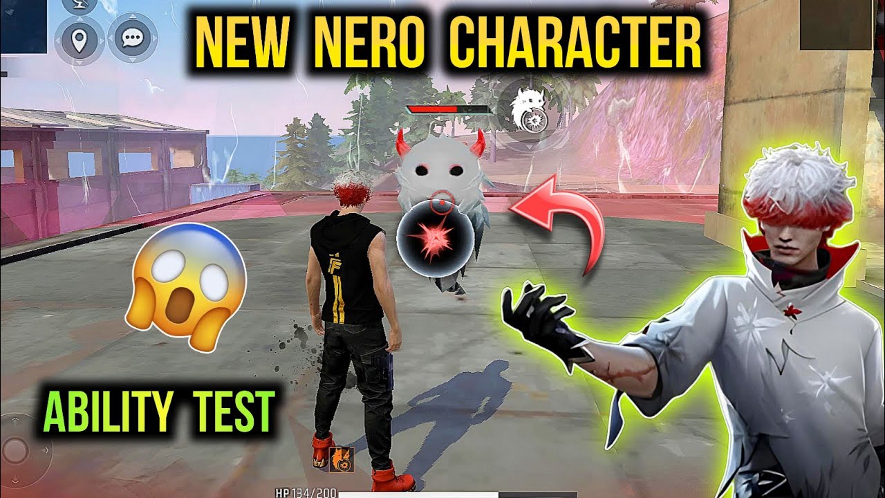 Nero Character Ability | Free Fire New Character Nero Gameplay | Nero ...