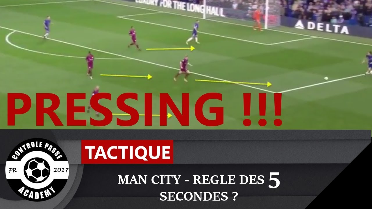Pressing City (Guardiola) : Regles des 5 secondes ?! - YouTube