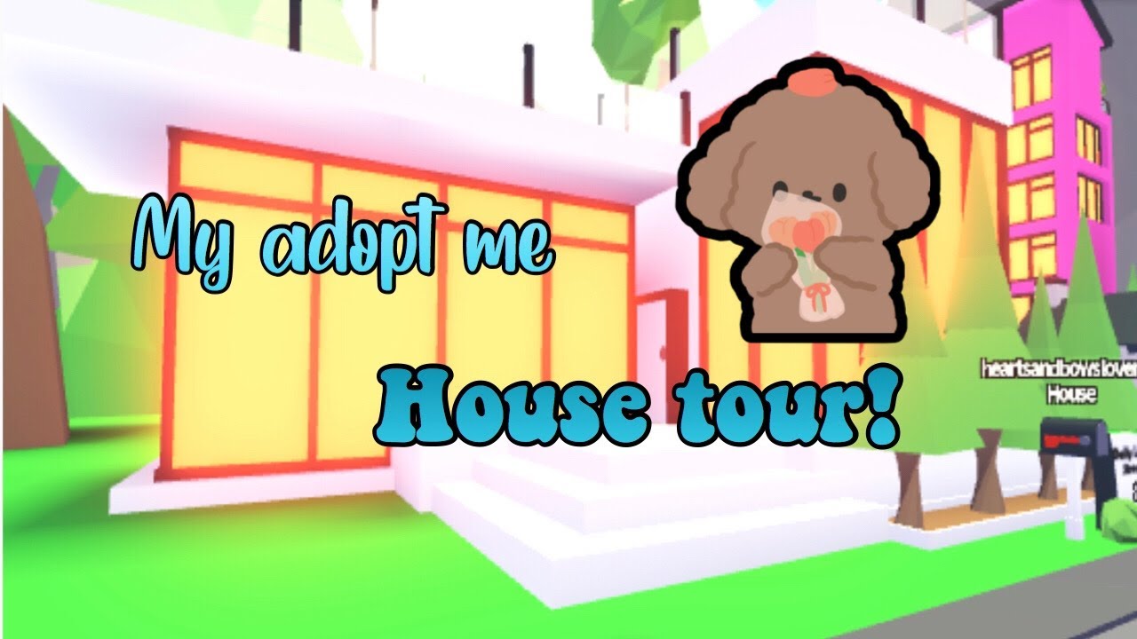 My adopt me house tour!! - YouTube