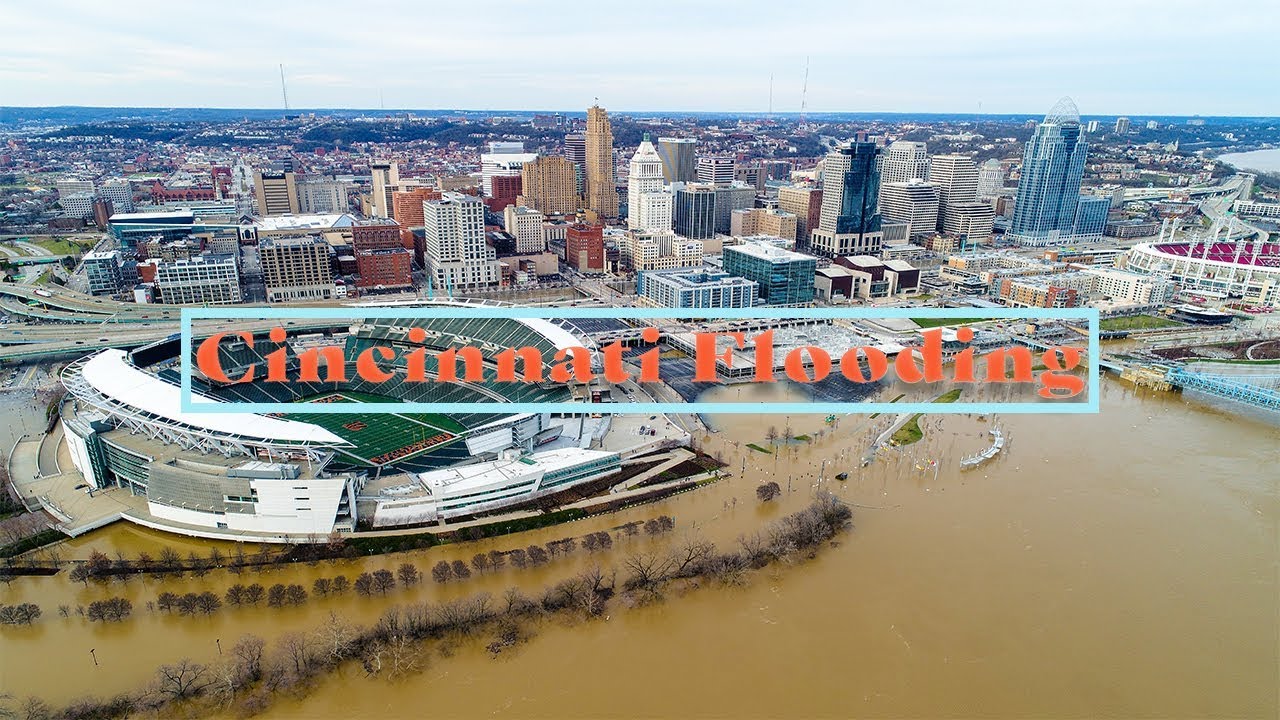 Cincinnati Flooding Drone Video - YouTube
