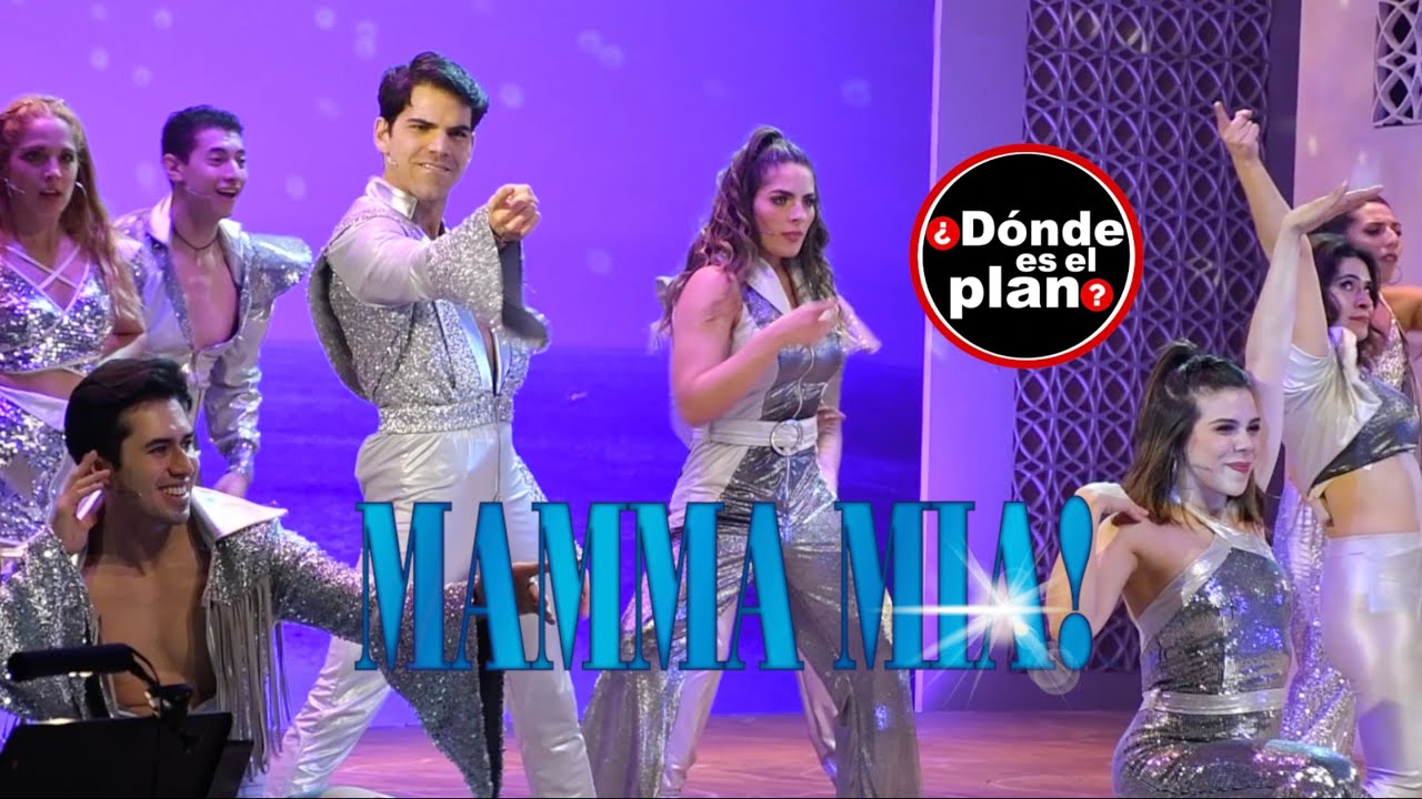 Mamma Mía México 2023 | Daniel Fierro es Sky Rymand - YouTube