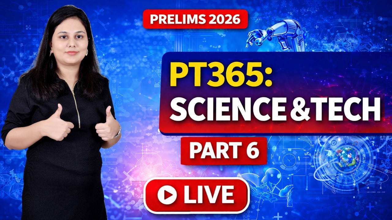 Vision IAS PT 365 Science and Technology Part 6🔥 | Complete Current ...