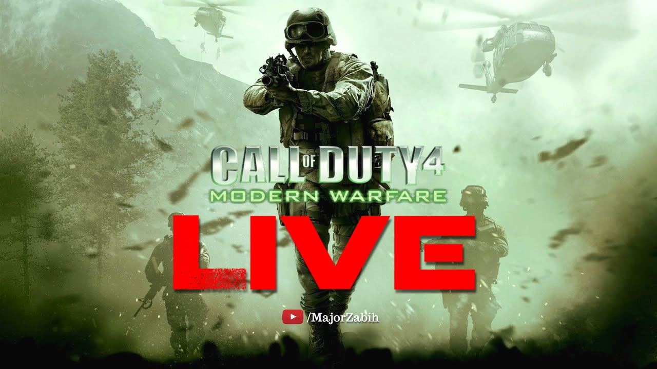 Let's Play COD 4 PROMOD - PUBLIC!!!🔥🔴 LIVE - YouTube