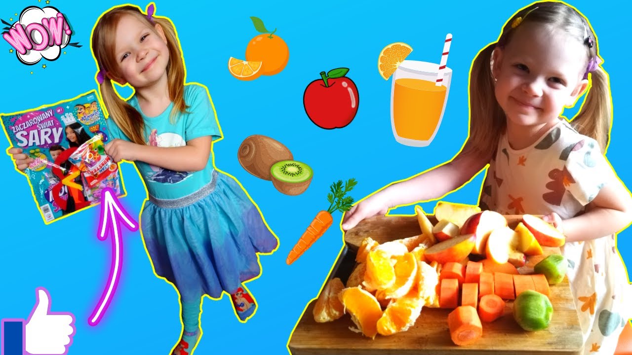 WYCISKAM ŚWIEŻY SOK🍊🍎🥕 GAZETKA ZACZAROWANY ŚWIAT SARY ️ - YouTube WYCISKAM ŚWIEŻY SOK🍊🍎🥕 GAZETKA ZACZAROWANY ŚWIAT SARY ️ - YouTube