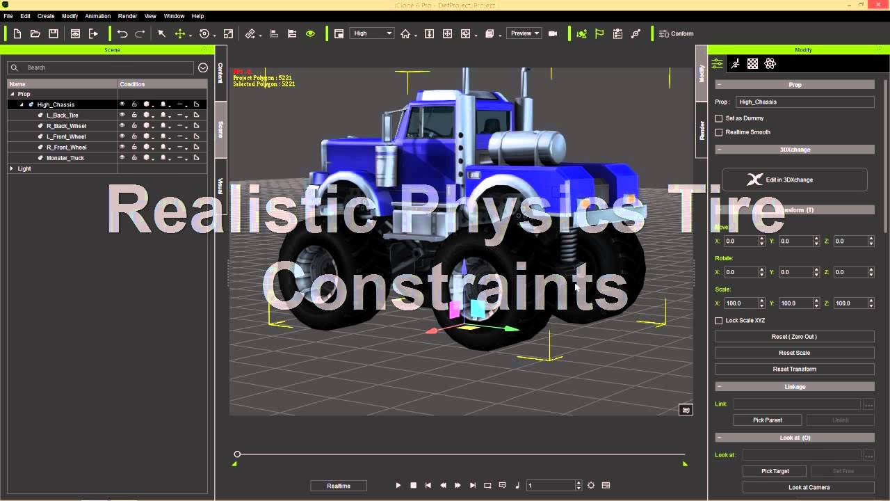 iClone Basics - Transform vs. Physics Wheel Animation - YouTube