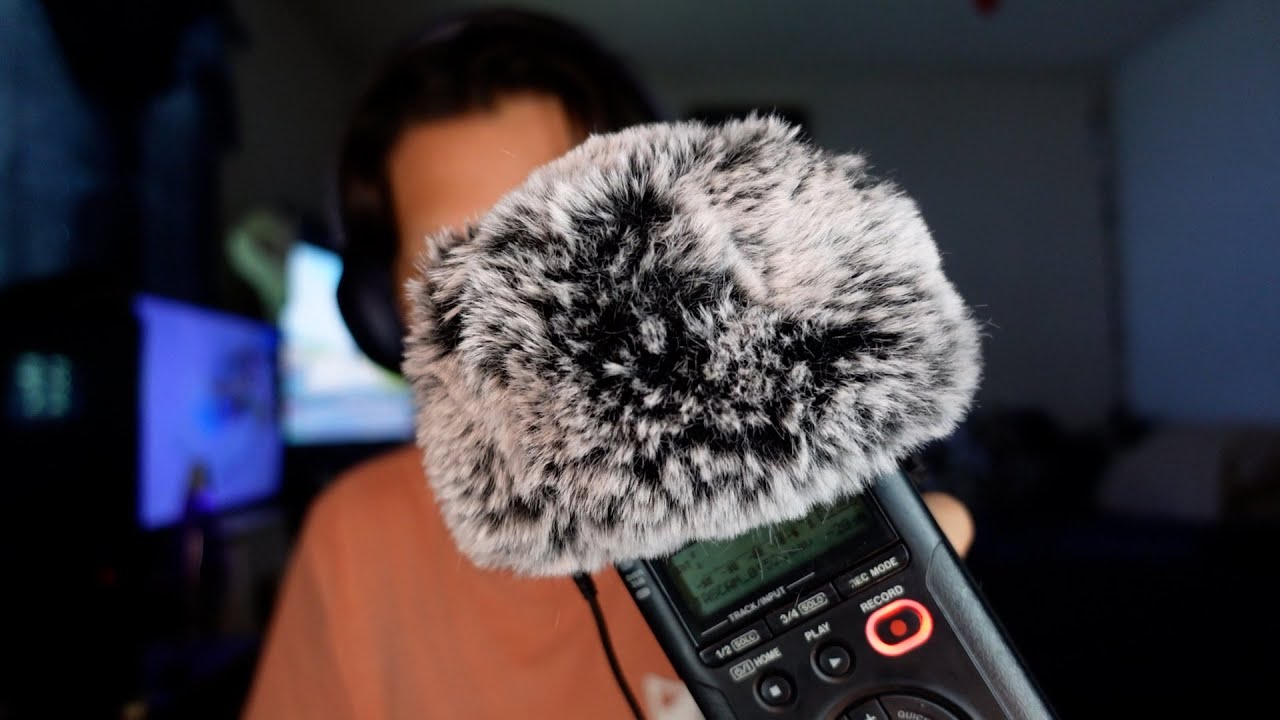 Fluffy Mic ASMR | Deep Up Close Ear to Ear Whispering, Face Attention ...