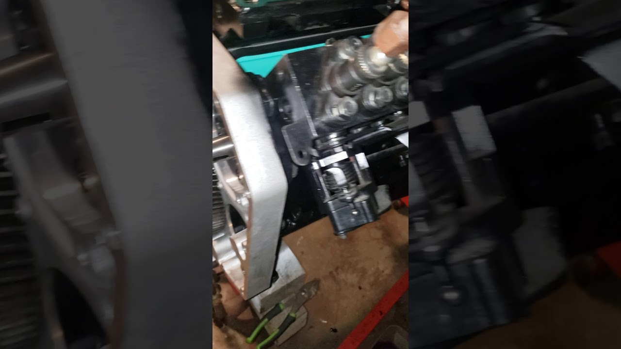 1997 12 valve cummins p pump timeing - YouTube